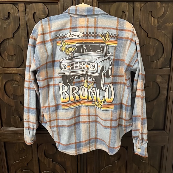 Ford | Tops | Ford Bronco Flannel Nwt | Poshmark